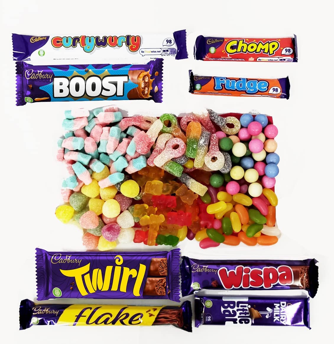 Cadbury Chocolate Selection Box with Pick N Mix Sweets - Perfect Choco